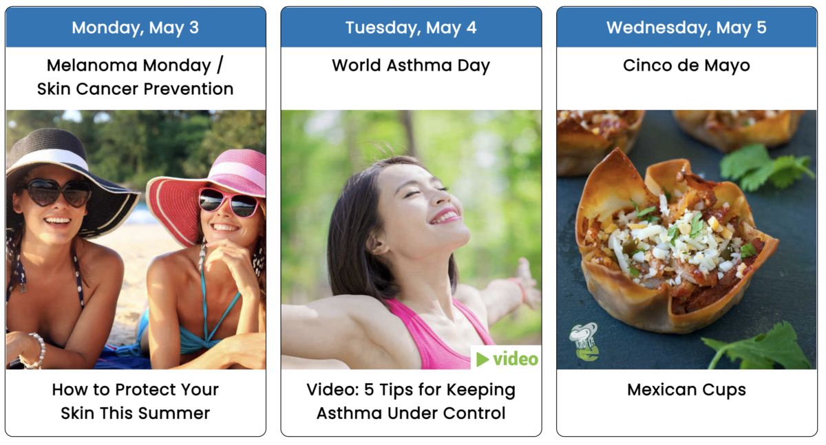 Your May 2021 Health Observance Calendar | Baldwin Publishing