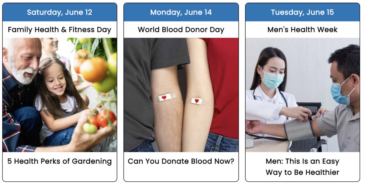 Your June 2021 Health Observance Calendar | Baldwin Publishing