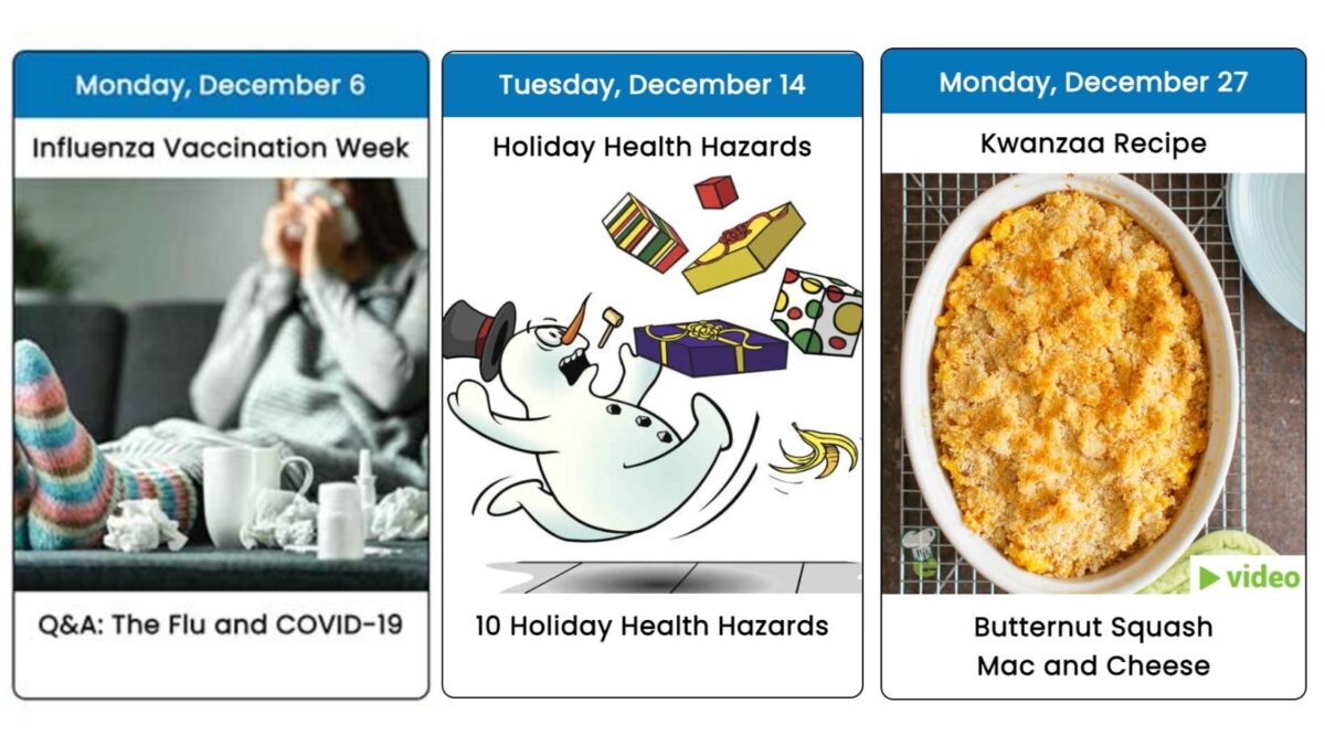 Your December 2021 Health Observance Calendar | Baldwin Publishing