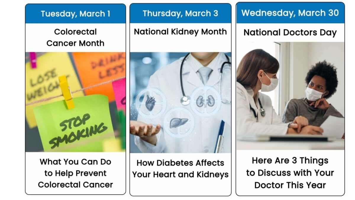 Your March 2022 Health Days Calendar | Baldwin Publishing