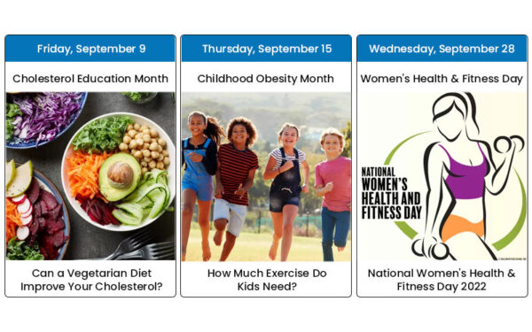 Your September 2022 Health Days Calendar | Baldwin Publishing