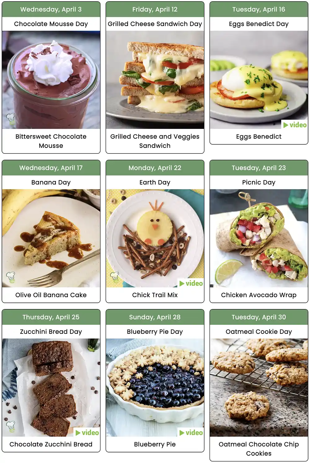 National Food Days for Marketing | Baldwin Publishing