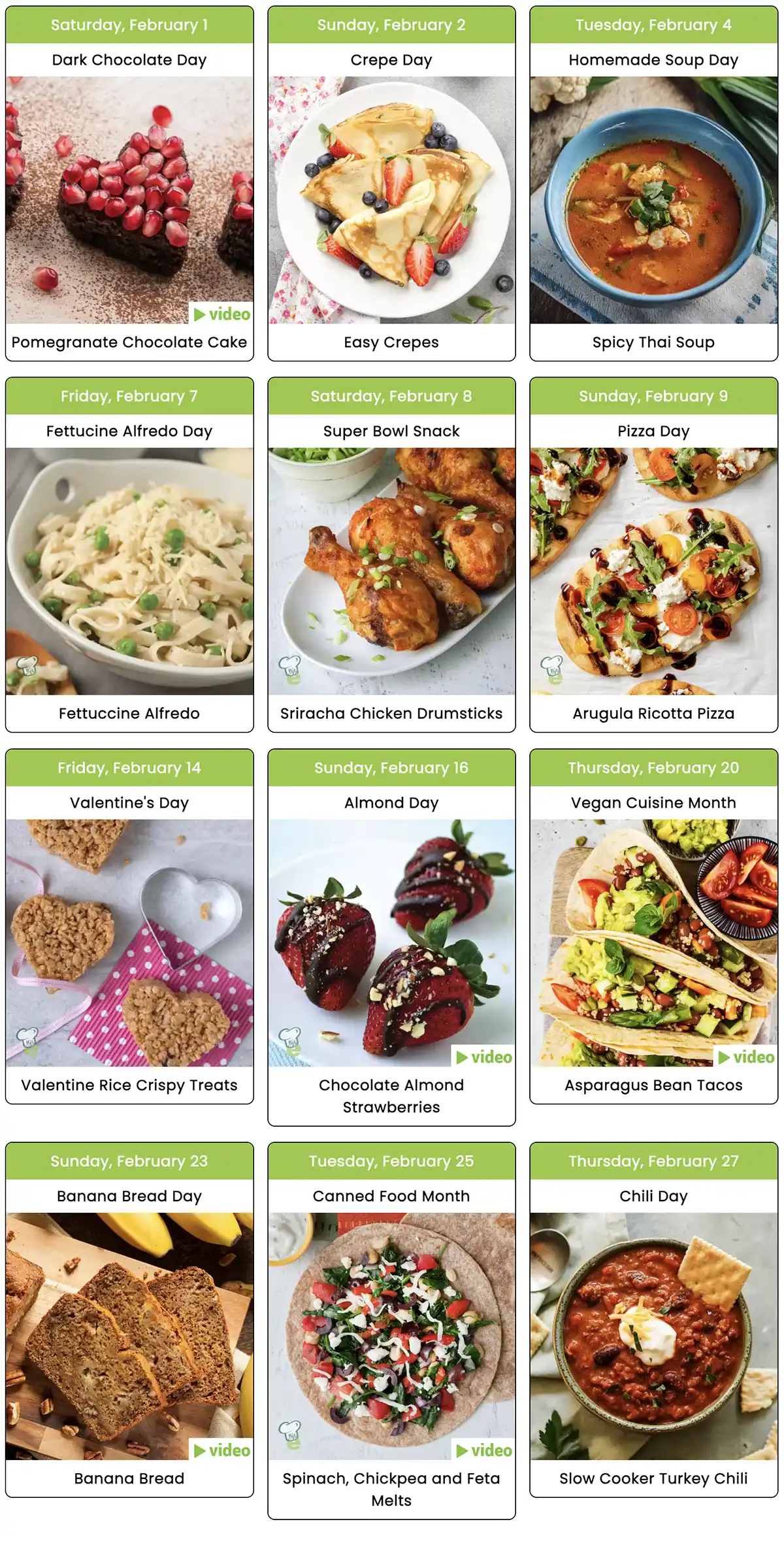 National Food Days for Marketing | Baldwin Publishing